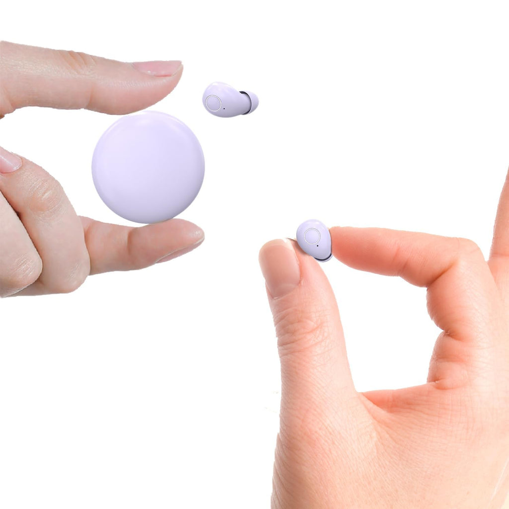 XMENHA Small Mini Invisible Earbuds Wireless Bluetooth for Small Ears